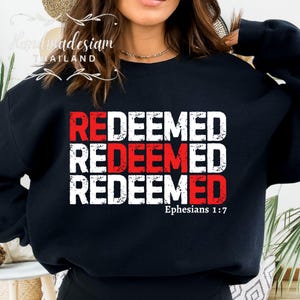 Redeemed Christian SVG: Bible Verse Design (digital Download) - Etsy