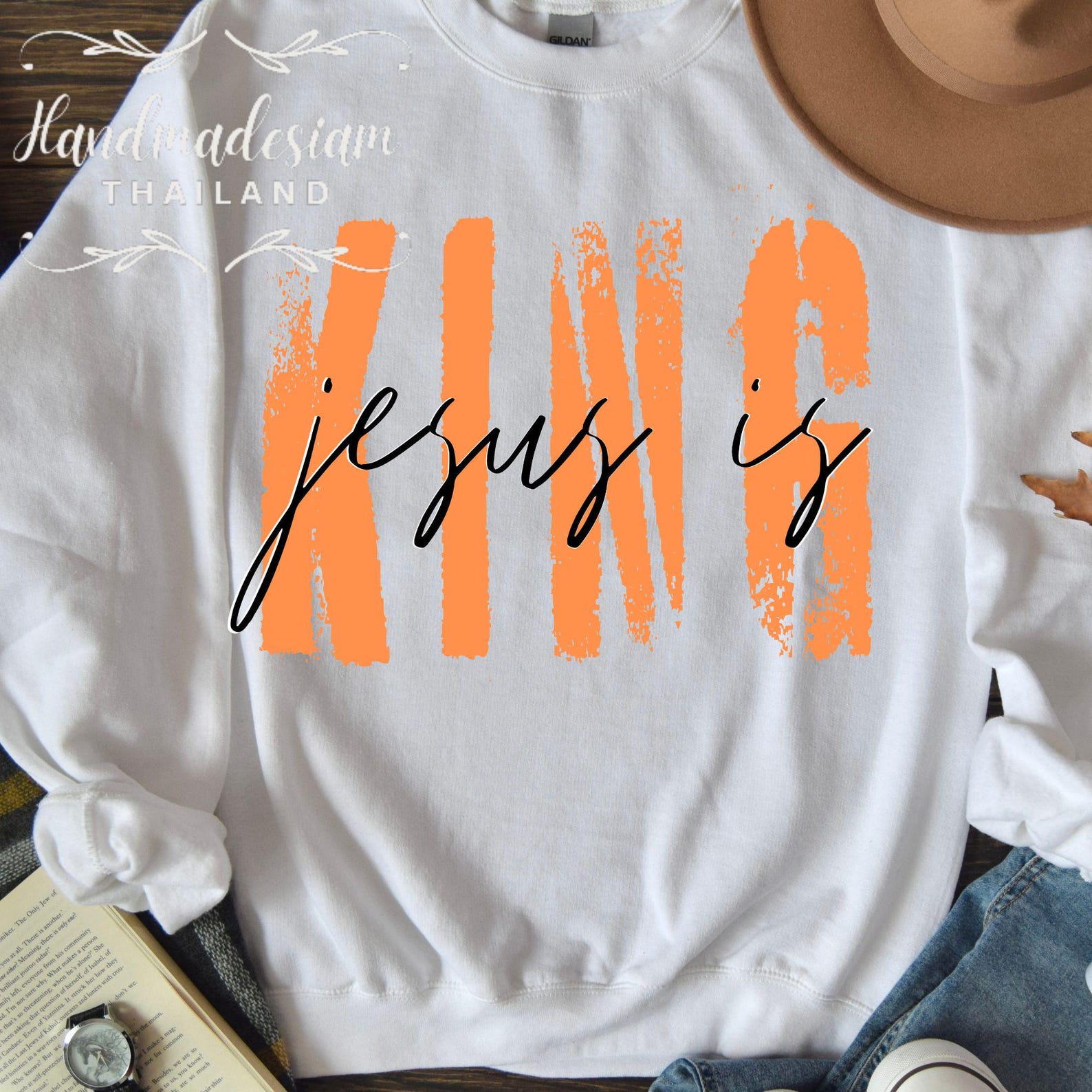 Jesus is King SVG: Christian Faith Design (digital Download) - Etsy