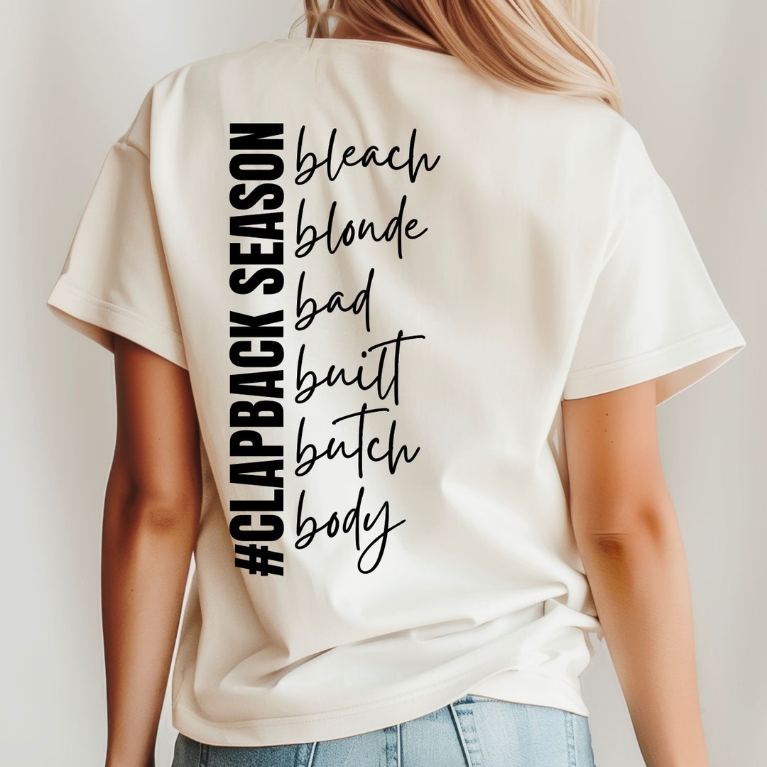 Bleach Blonde Bad Built Butch Body Svg, Funny Bleached Svg, No ...