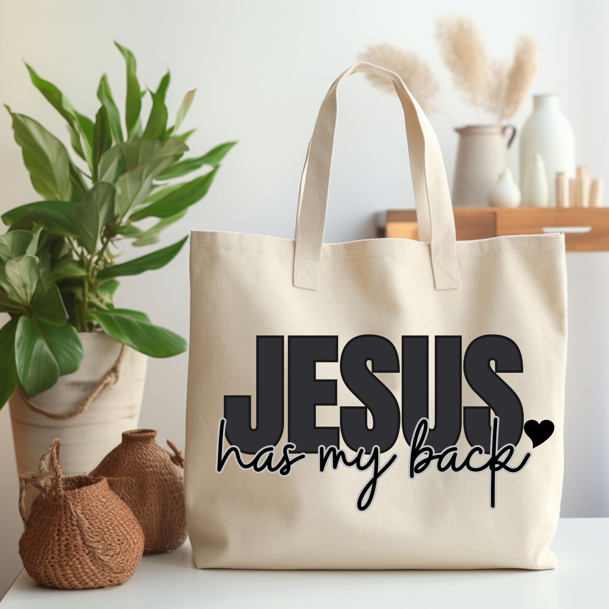 Jesus Has My Back SVG PNG PDF Christian Svg Self Love Svg - Etsy
