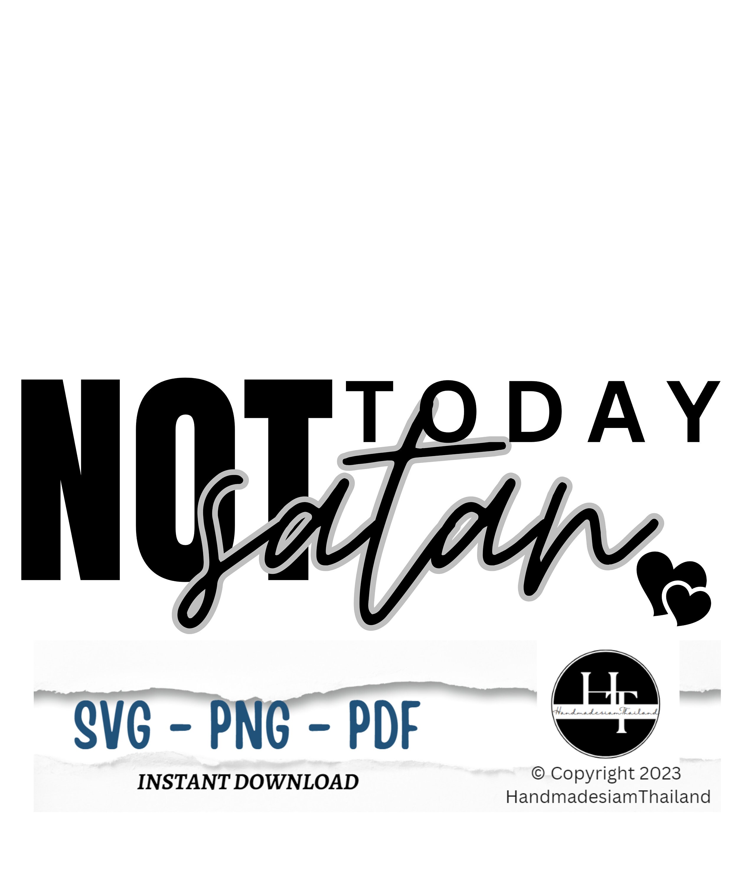 Nope Not Today SVG PNG PDF Sassy Svg Mom Life Svg Not - Etsy