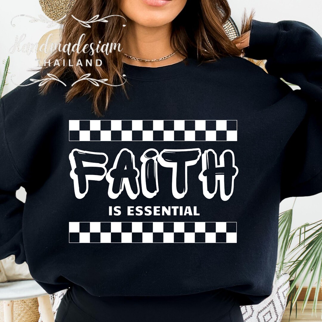 Faith is Essential SVG: Religious Bible Quote (digital Download) - Etsy