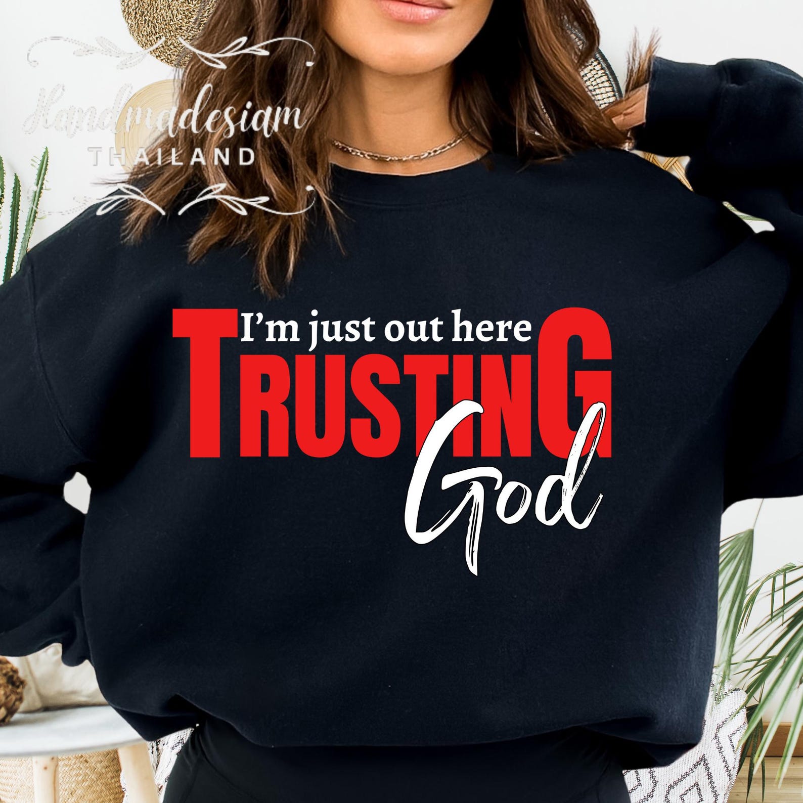 Trusting God SVG : Christian Religious Design , Christianity Shirt Svg ...