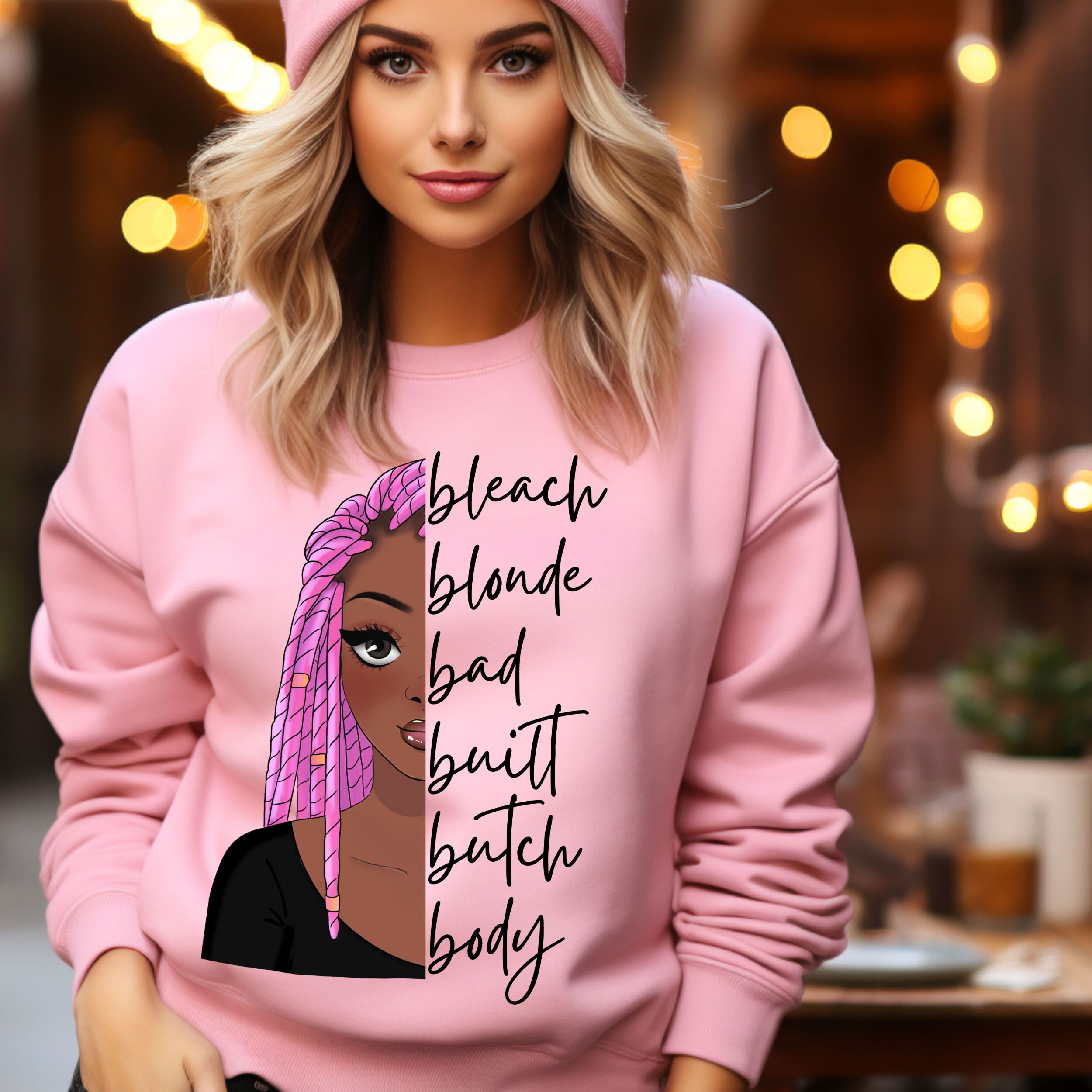 Bleach Bad Built Butch Body Svg, Funny Bleached Svg, No Apologies Svg ...