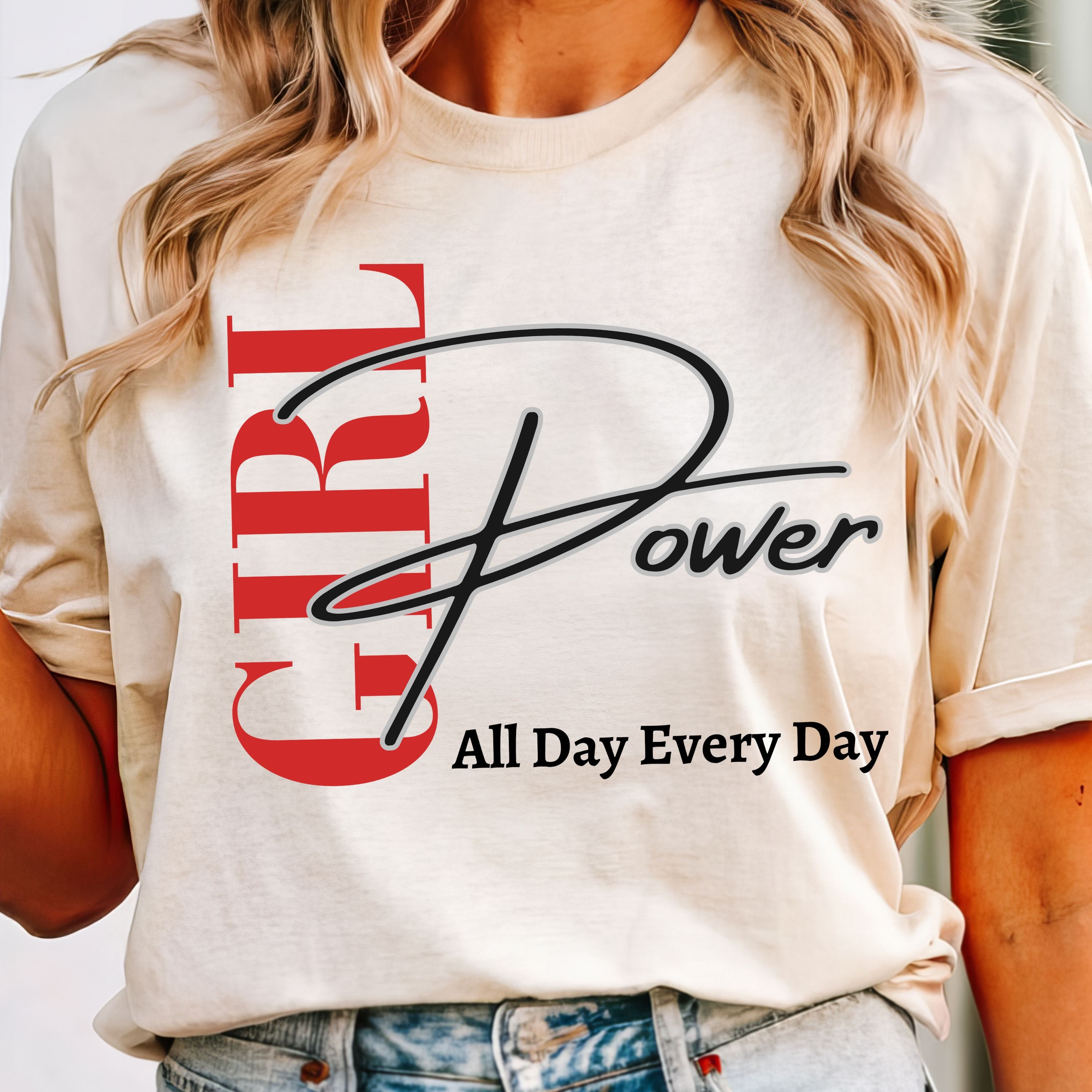 Girl Power Svg, Inspirational Svg, Positive Quote Svg, Mental Health ...