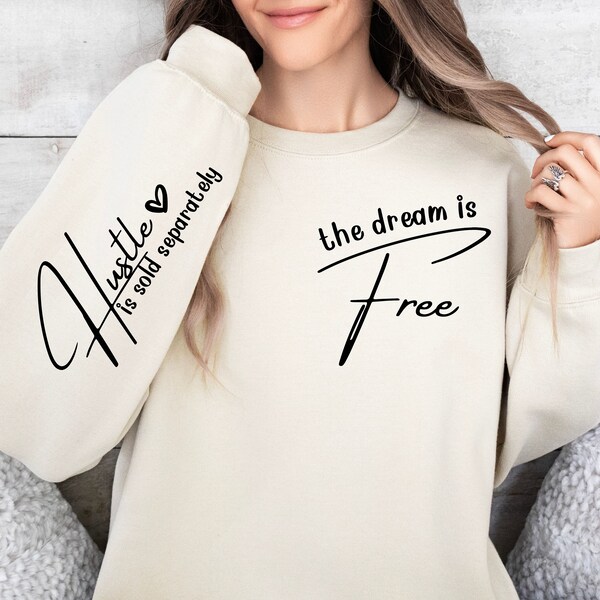 The Dream is Free Svg - Etsy