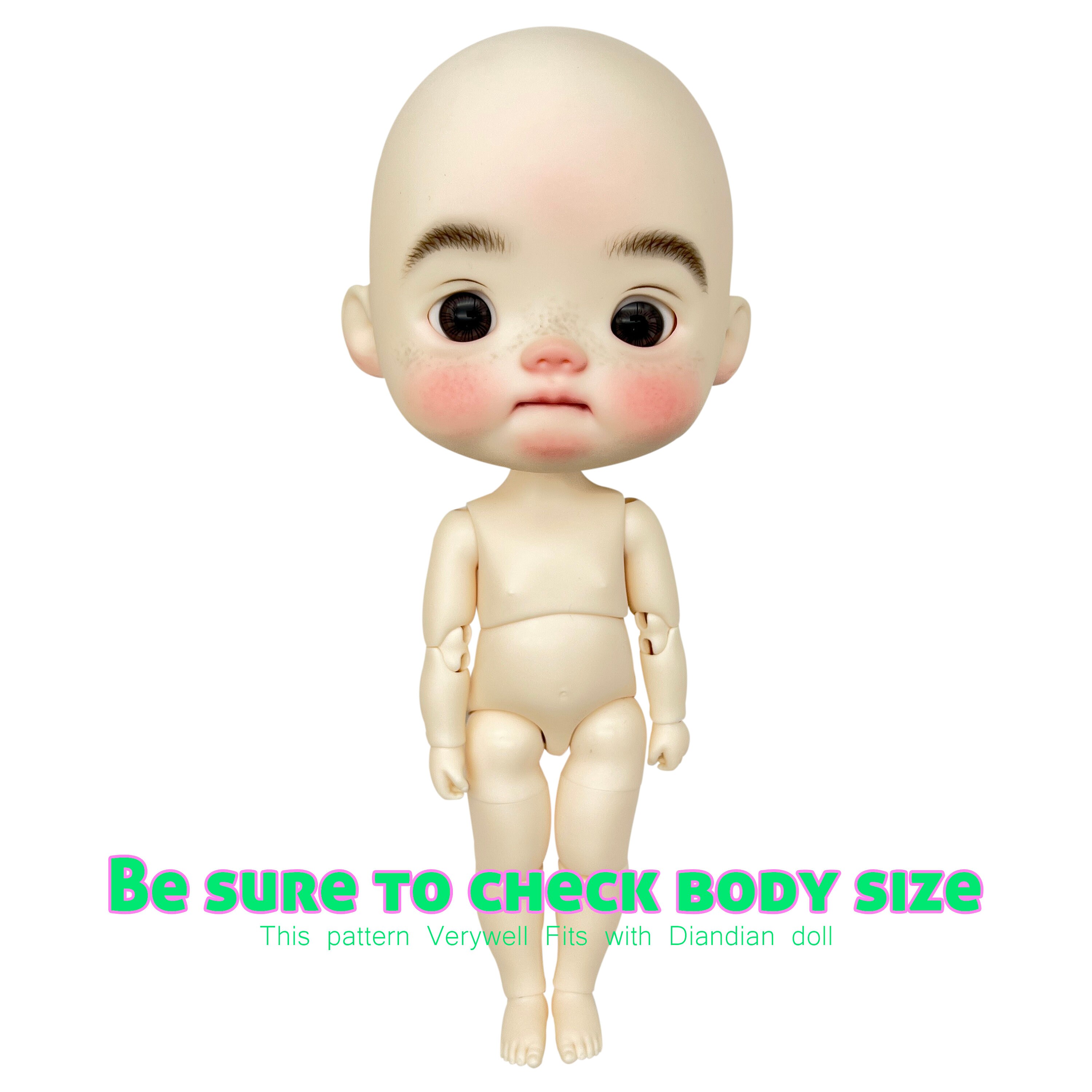 Yuyu Dolll Diandian Doll New Marine Look Sewing PDF - Etsy