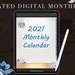 Work From Home Floral Digital Planner for Goodnotes, Notability and ...