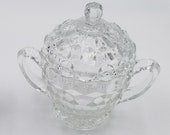 Vintage Indiana Glass Sugar Bowl Whitehall American Pattern - Etsy