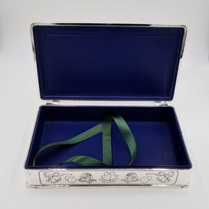 Engravable, Wedding Silver Keepsake Box - Etsy