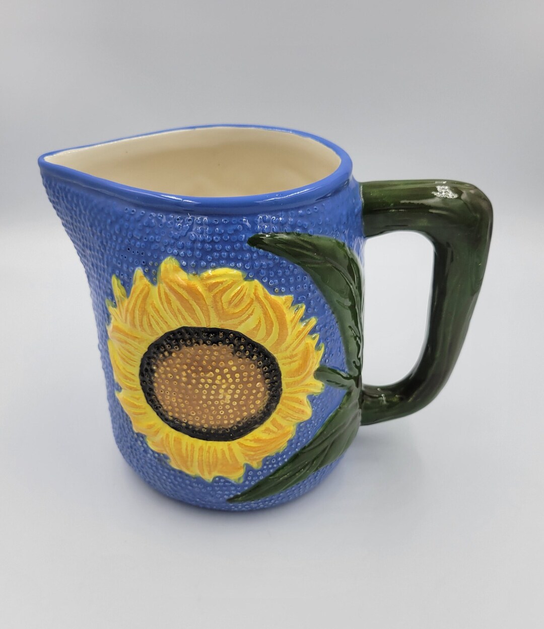 Sunflower Design Water Pitcher, Made in El Salvador - Etsy