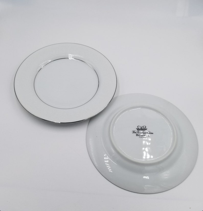 Demure by Daniele Fine China of Japan Bread and Butter Plates, Set of 7 ...
