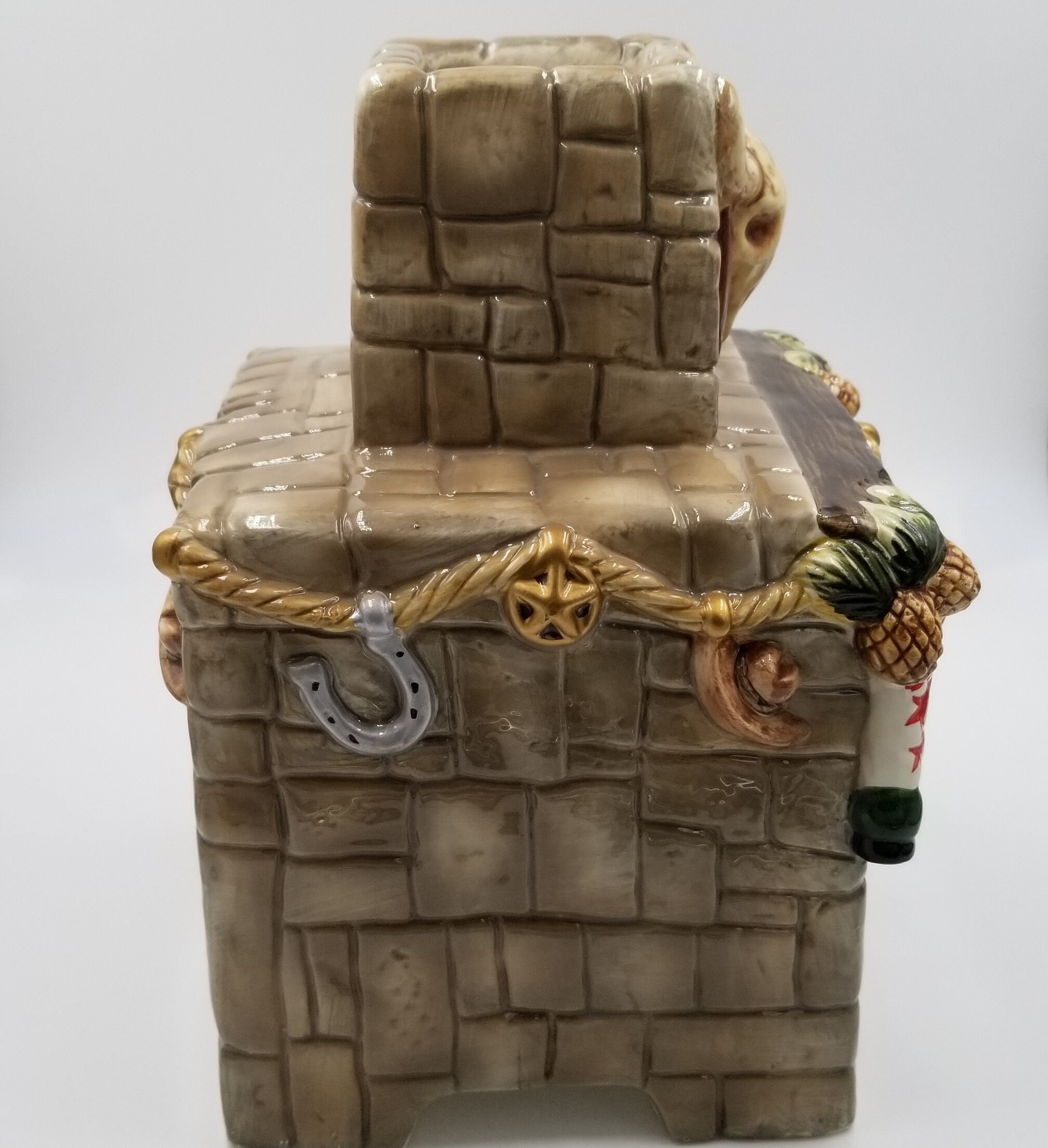 2002 Figi Western Chimney Ceramic Decoration Cowboy Boots as - Etsy