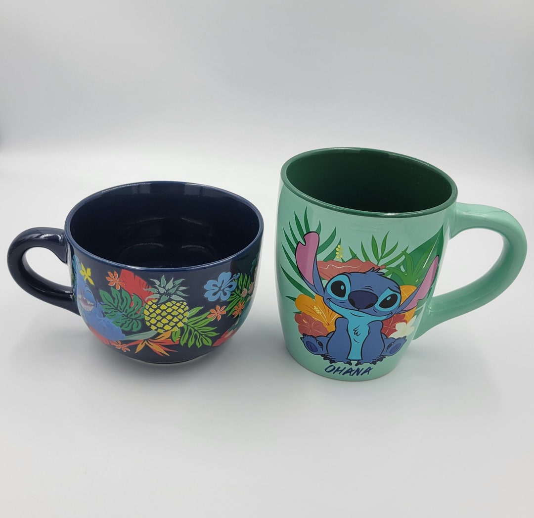 Disney's Lilo and Stitch Soup Mugs 2 Versions: Pineapple - Etsy