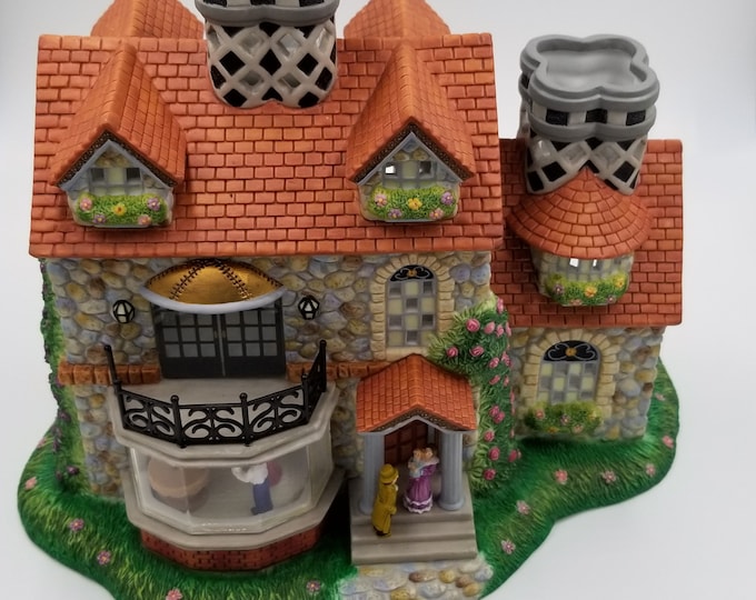 Partylite Olde World Village Bristol House P7322 - Etsy