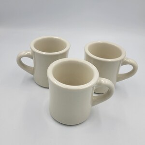 World Ultima China Coffee Mugs, Ivory, Restaurant Ware, Set of 3 ...
