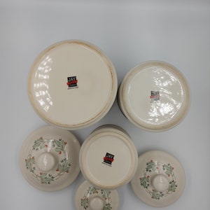 Vintage Corelle Abundance Fruit Canister Set by Jay Imports, Set of 4 ...