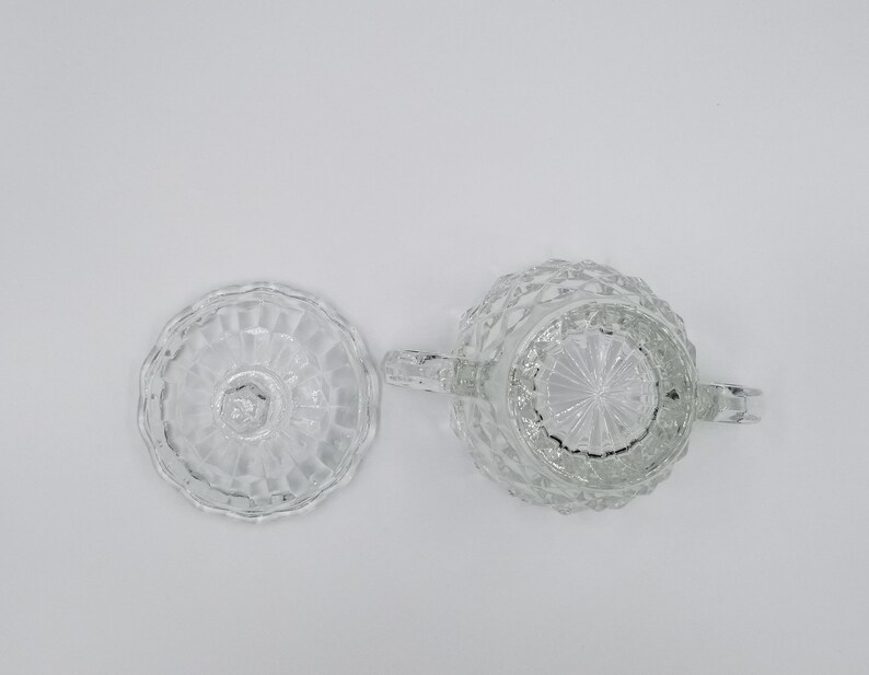 Vintage Indiana Glass Sugar Bowl Whitehall American Pattern | Etsy