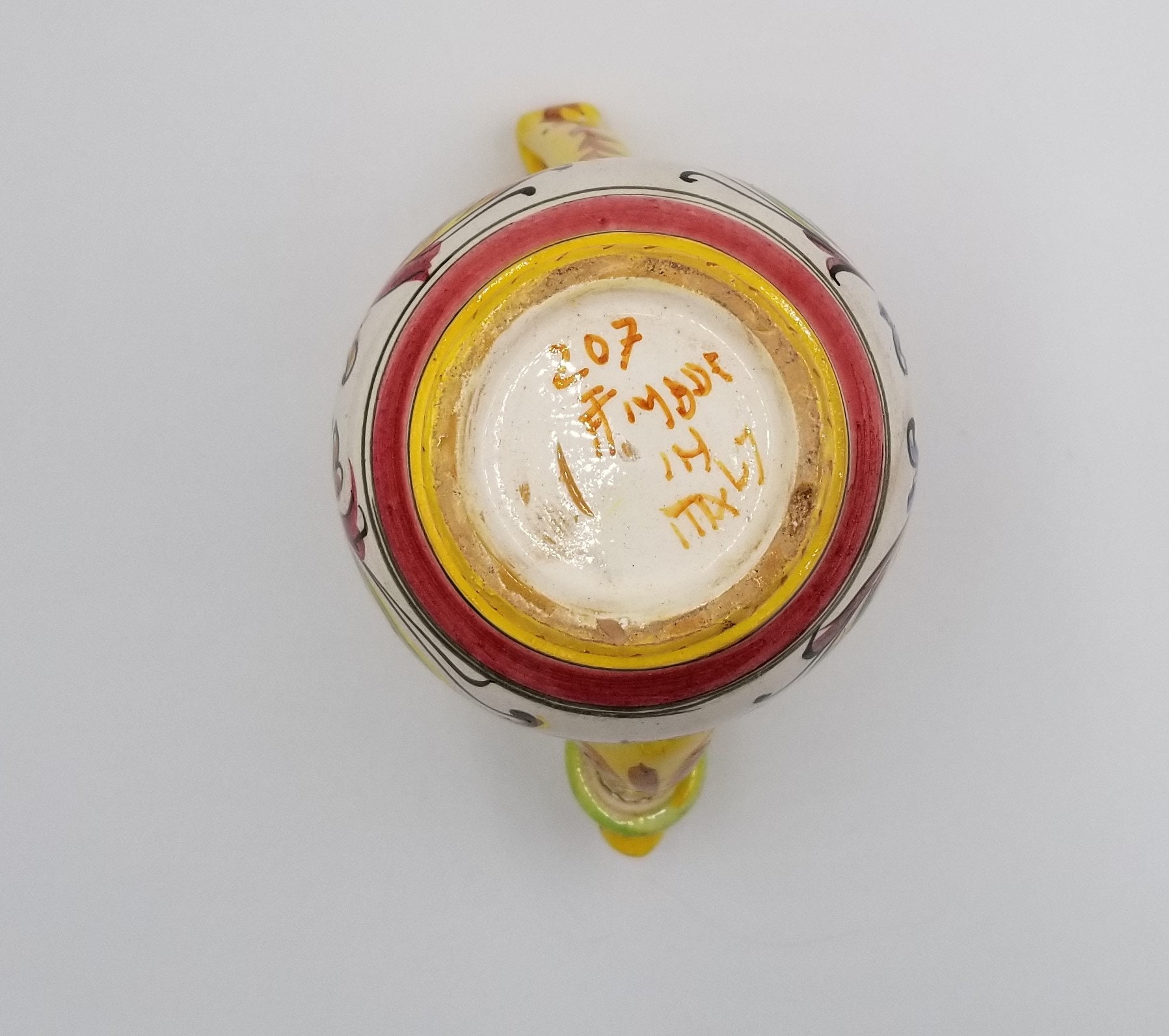 Italian Faience Majolica Pottery Coffee Pot With Talleyrand Quote ...