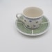 Sango Coffee Cups and Saucers "sabrina" Pattern, Set of 4 - Etsy