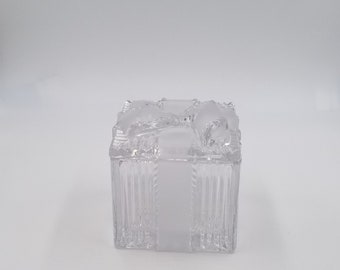 Lead Crystal Trinket Box - Etsy