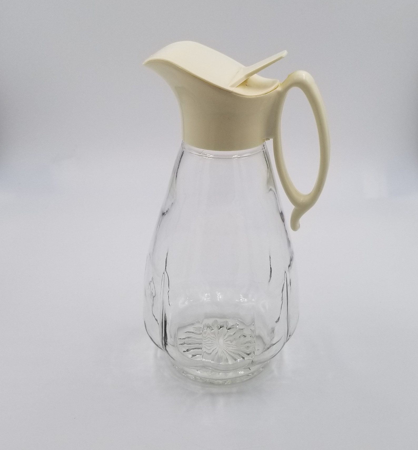 1970s Vintage Glass Syrup Jar - Etsy