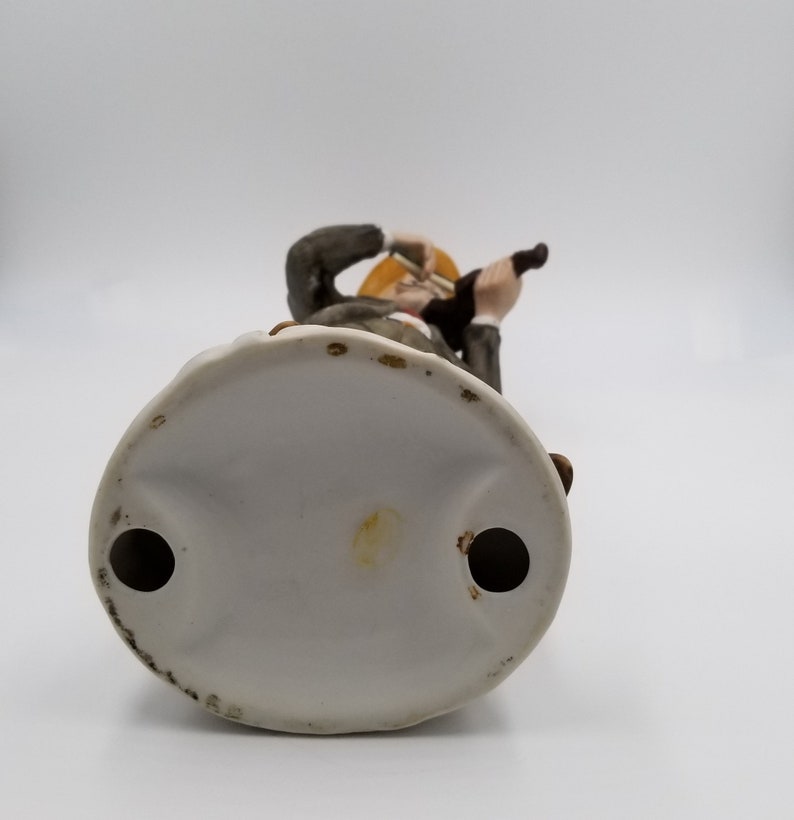 Price Imports Man Playing Fiddle on Stump Figurine Made in - Etsy