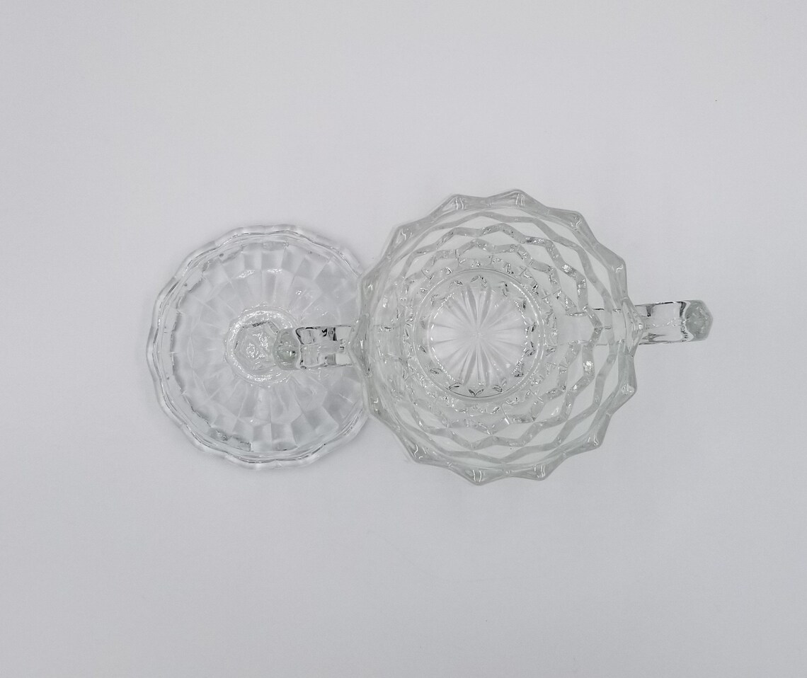 Vintage Indiana Glass Sugar Bowl Whitehall American Pattern | Etsy