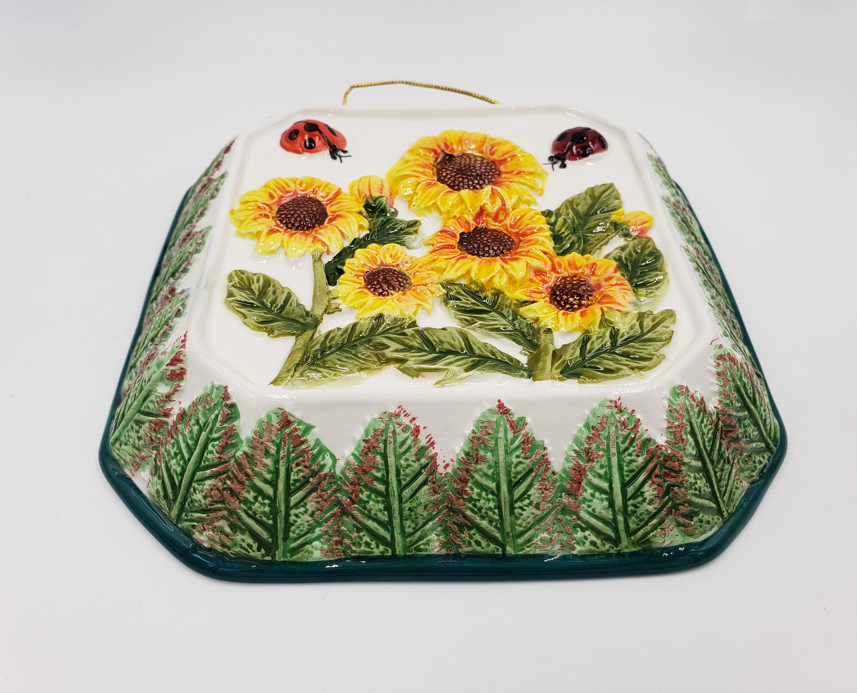 Octagonal Sunflower and Ladybug Molds Set of 2 | Etsy