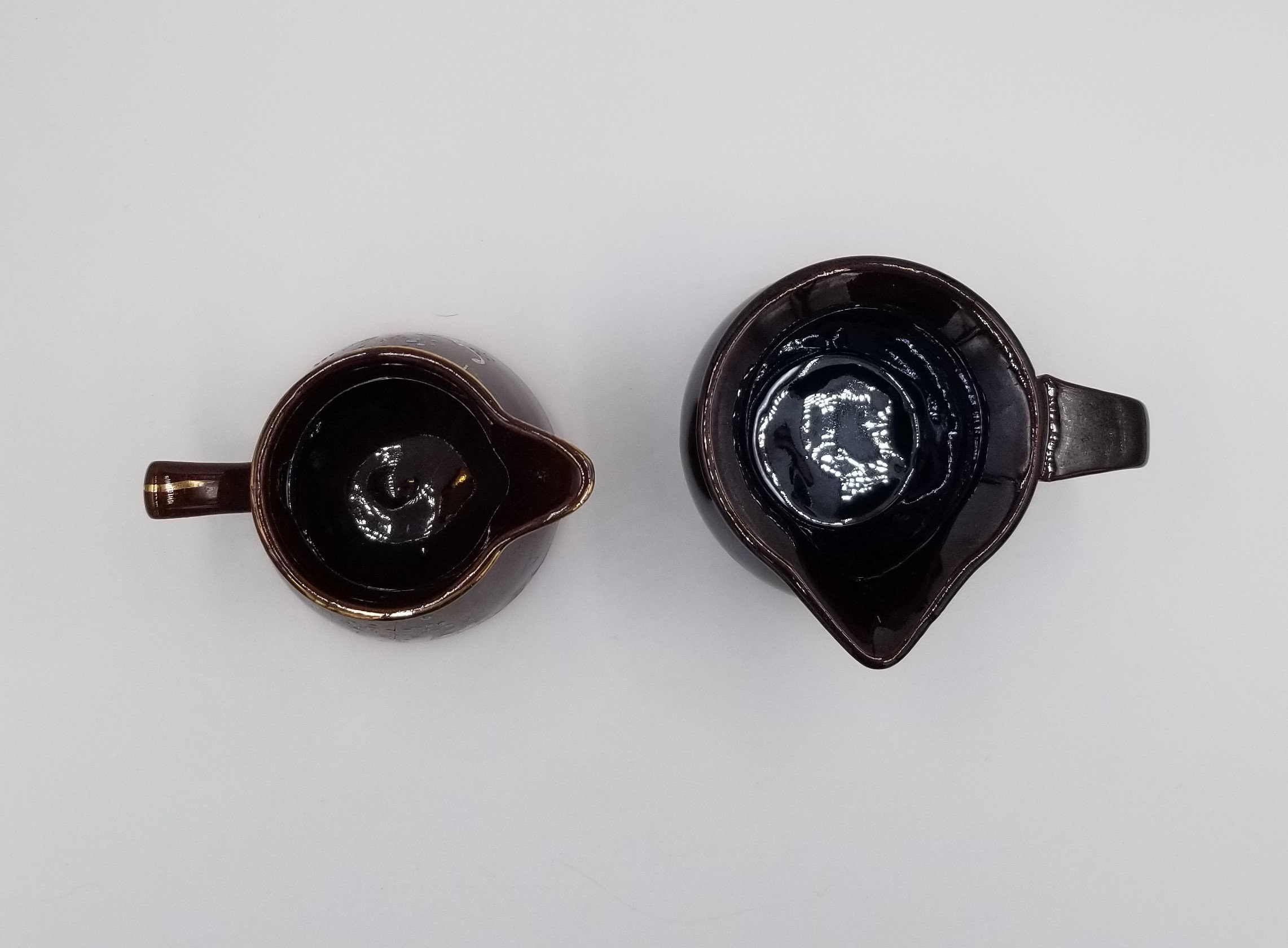 Vintage Red Lusterware Miniature Pitchers or Creamers Made in | Etsy