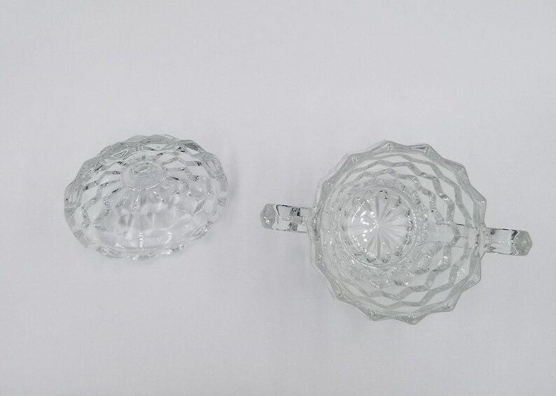 Vintage Indiana Glass Sugar Bowl Whitehall American Pattern | Etsy