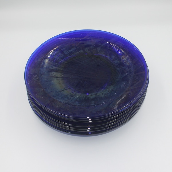 Cobalt Blue Plate - Etsy