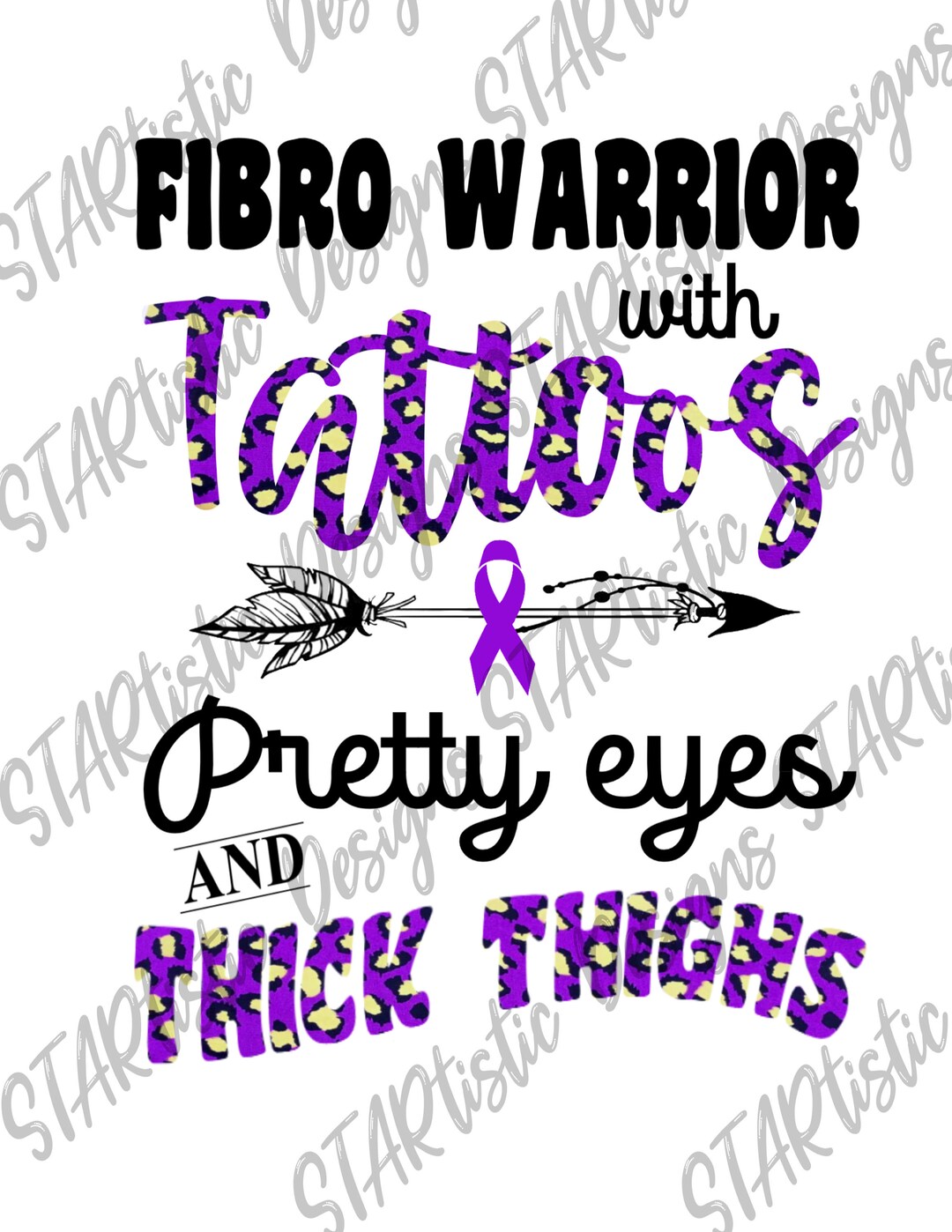 Fibro Warrior With Tattoos Pretty Eyes and Thick Thighs, Fibromyalgia ...