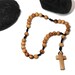 Olive Wood Beaded Rosary From Jerusalem the Holy Land - Etsy