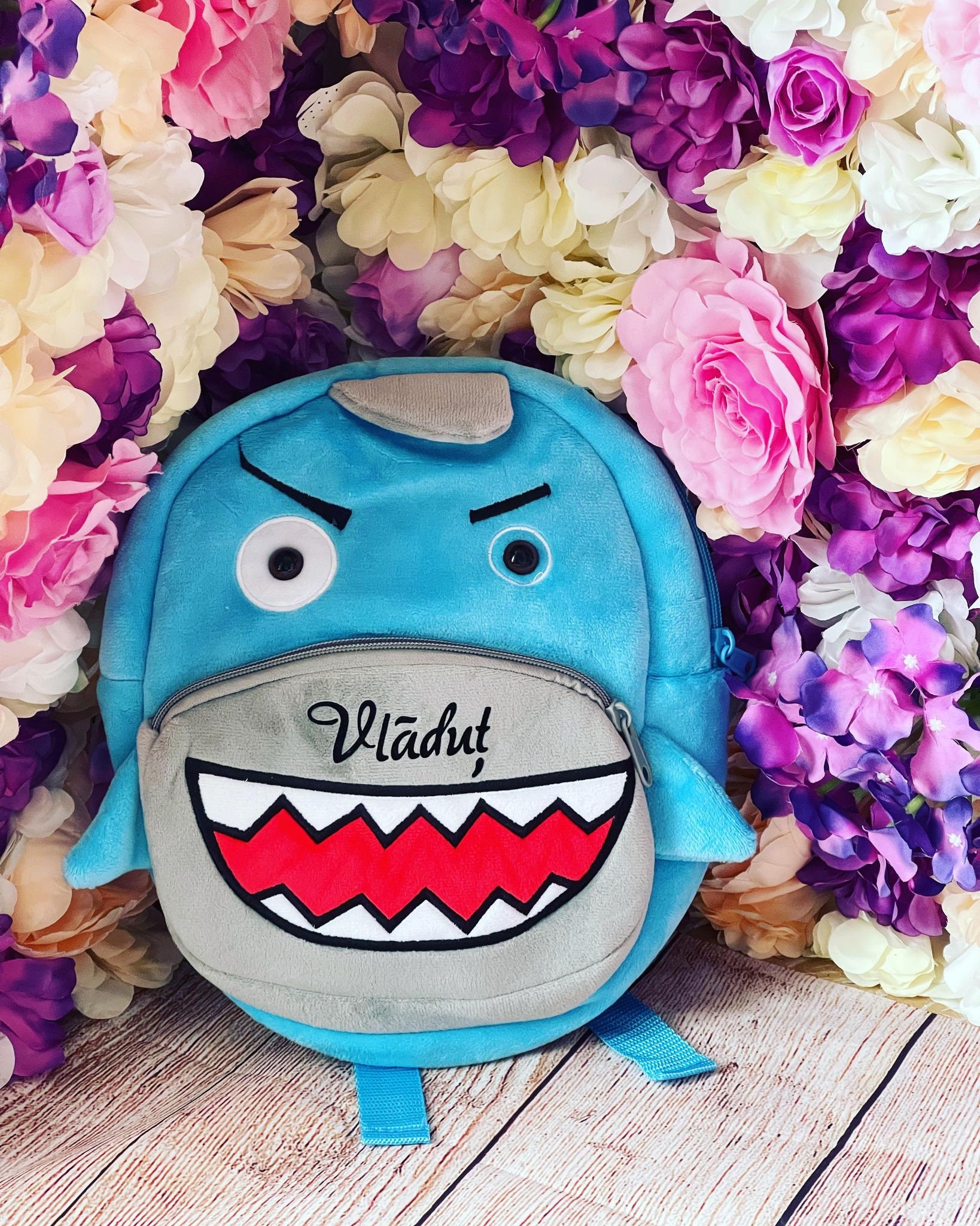 Personalised Toddlers Backpack Rucsack Kids Bag Nursery Animals Zoo Day ...