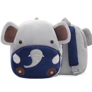 Personalised Toddlers Backpack Rucsack Kids Bag Nursery Animals Zoo Day ...