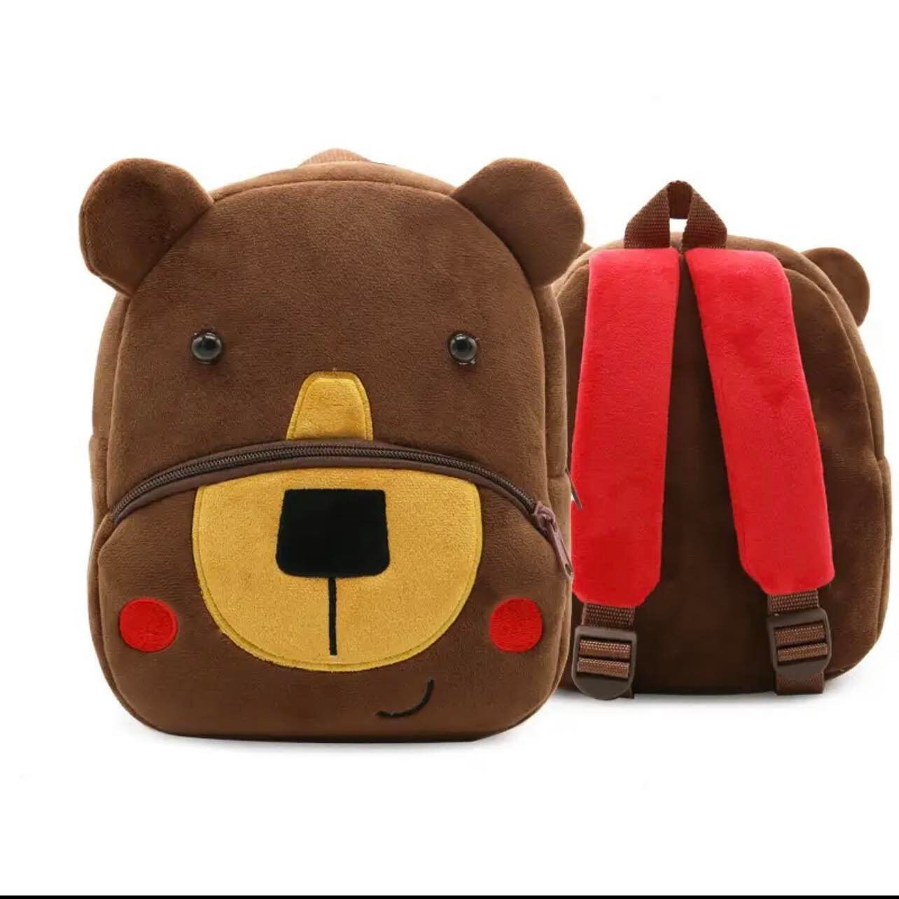 Personalised Toddlers Backpack Rucsack Kids Bag Nursery Animals Zoo Day ...