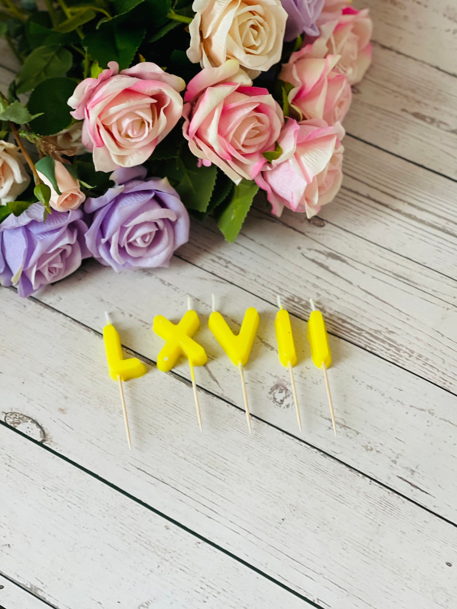 Candle Name Birthday Letters Party. - Etsy