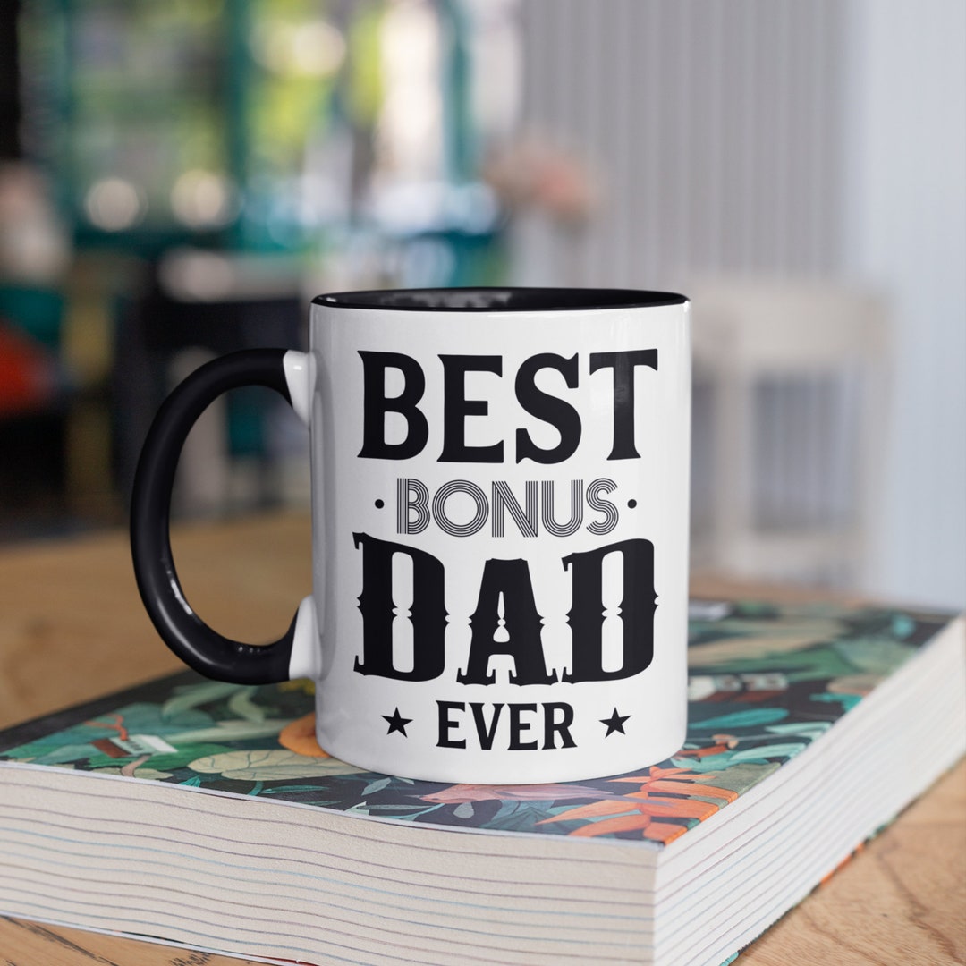 Best Bonus Dad Mug, Funny Stepdad Coffee Mugs, Fathers Day Gifts ...