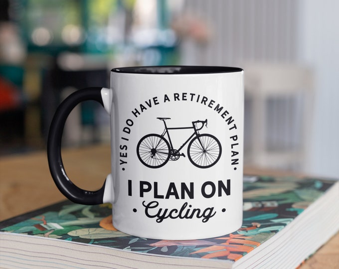 Cycling Heartbeat Mug Funny Cyclist Coffee Mugs Bicycle - Etsy