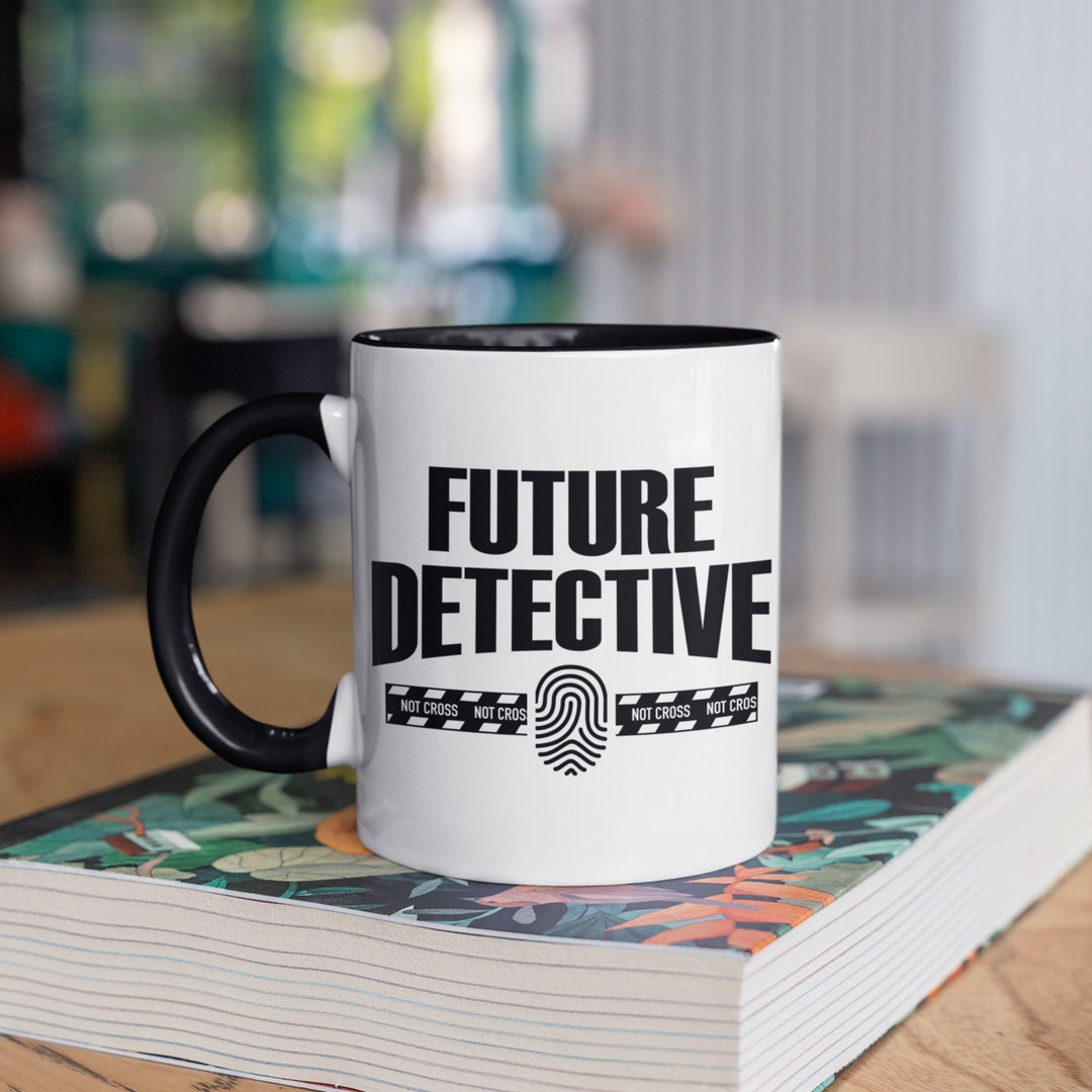 Future Detective Mug, Detective Coffee Mugs, Future FBI Tumbler, Travel ...