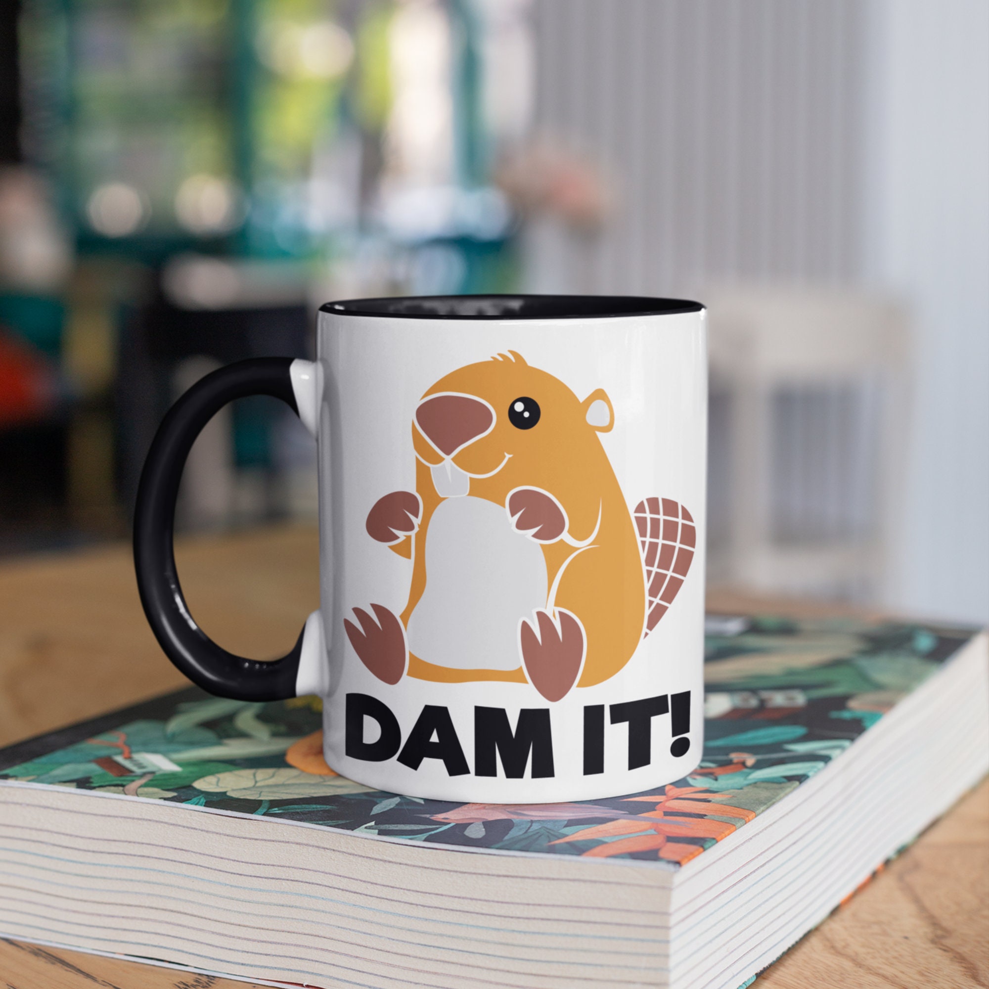 Beaver Dam It Mug Funny Beaver Coffee Mugs Tumbler Travel - Etsy