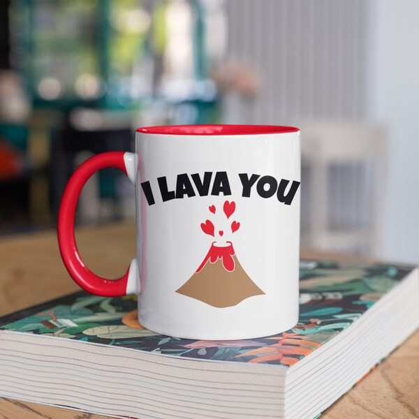 Cute Volcano Mug - Etsy