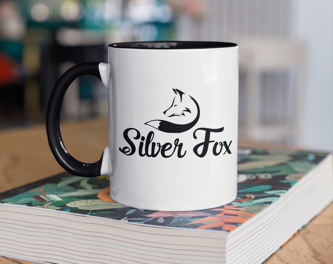 Silver Fox Mug Birthday Gift Rude, Uncle Presents, Family, Boyfriend ...