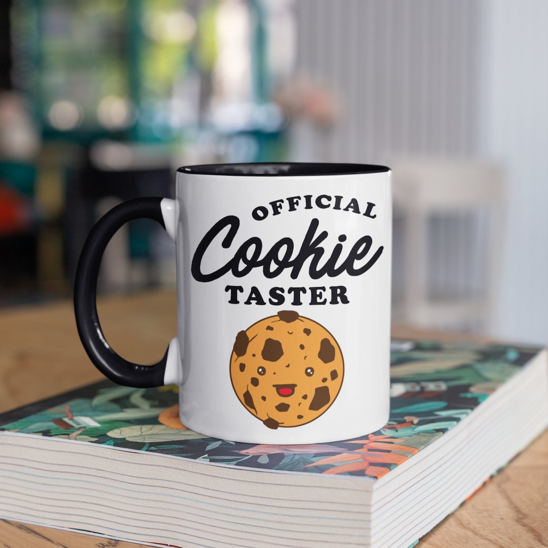 Official Cookie Taster Mug, Baker Cookies Coffee Mugs, Tumbler, Travel ...
