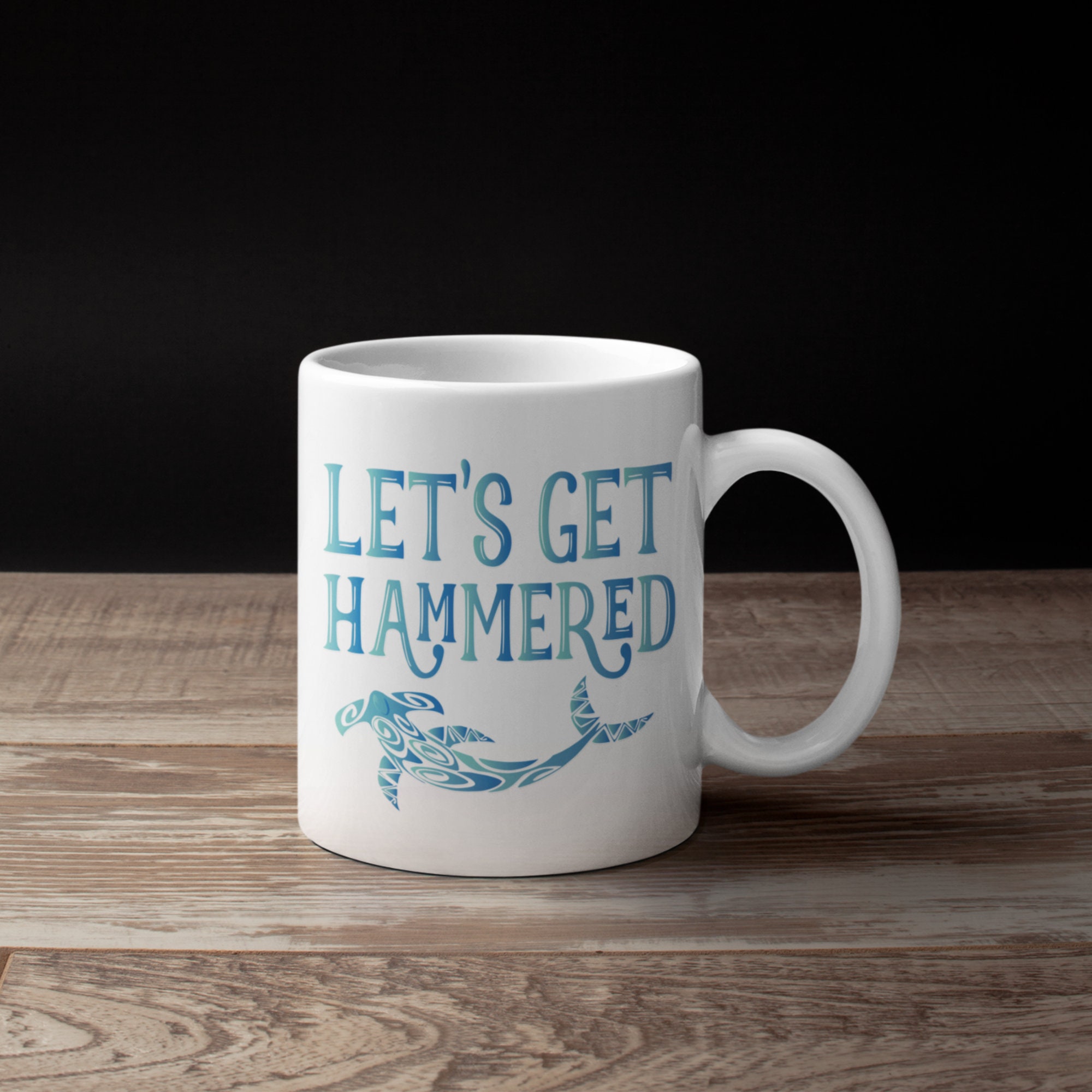 Funny Hammerhead Shark Mug Sharks Coffee Mugs Shark Attack - Etsy