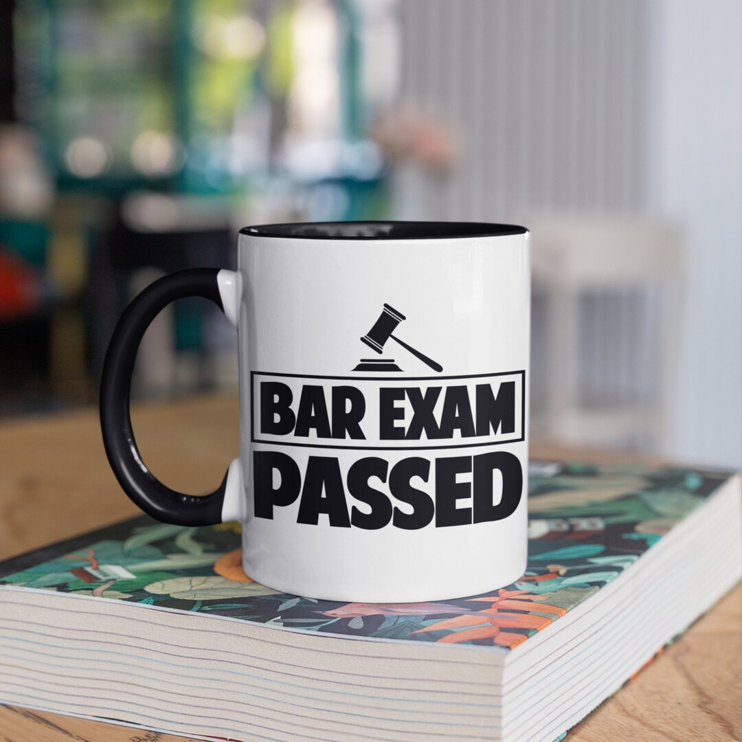 Bar Exam Passed Mug, Funny New Lawyer Coffee Mugs, Law Pun, Lawyer ...