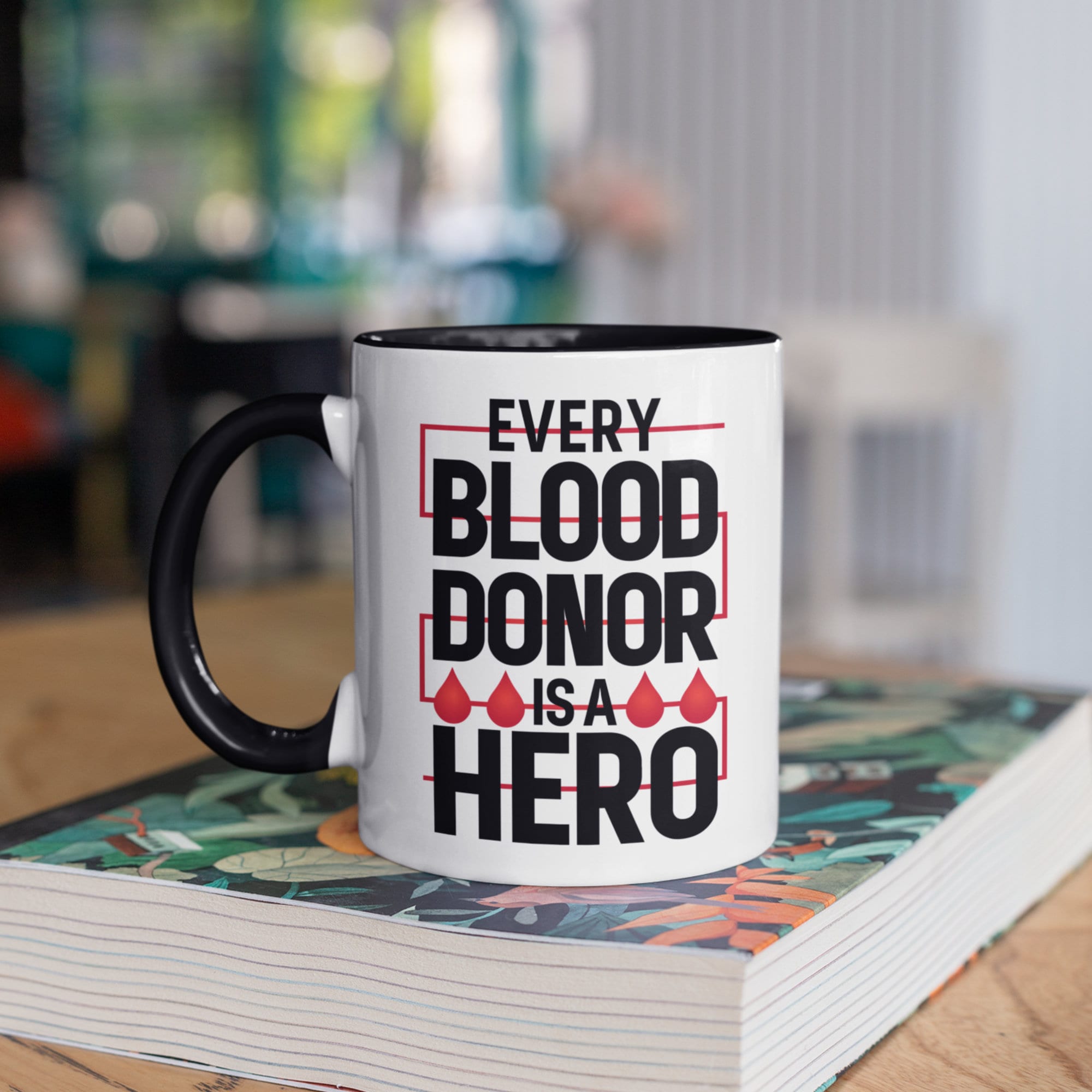 Every Blood Donor is A Hero Mug Blood Donation Coffee Mugs - Etsy