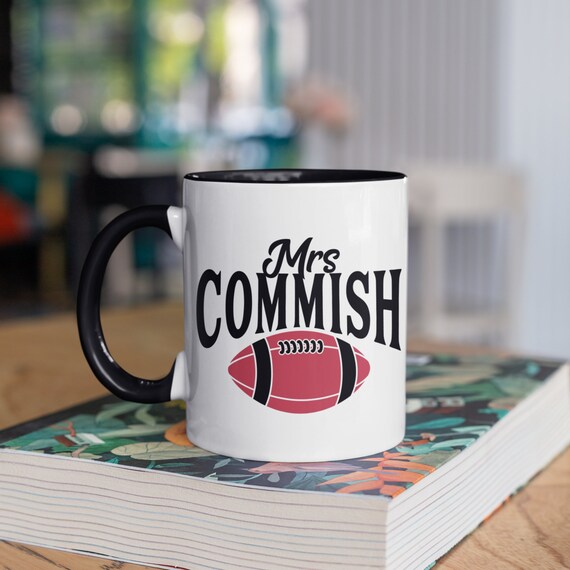 Commissioner Mug Gifts 11oz Black Ceramic Coffee Cup, 56% OFF