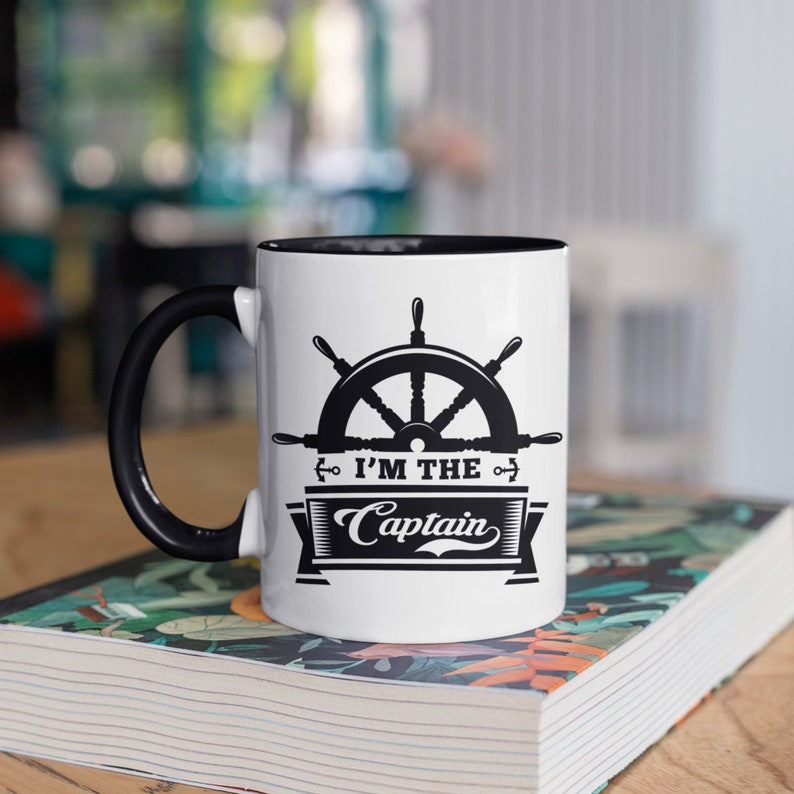 I'm the Captain Mug Boating Captains Coffee Mugs - Etsy